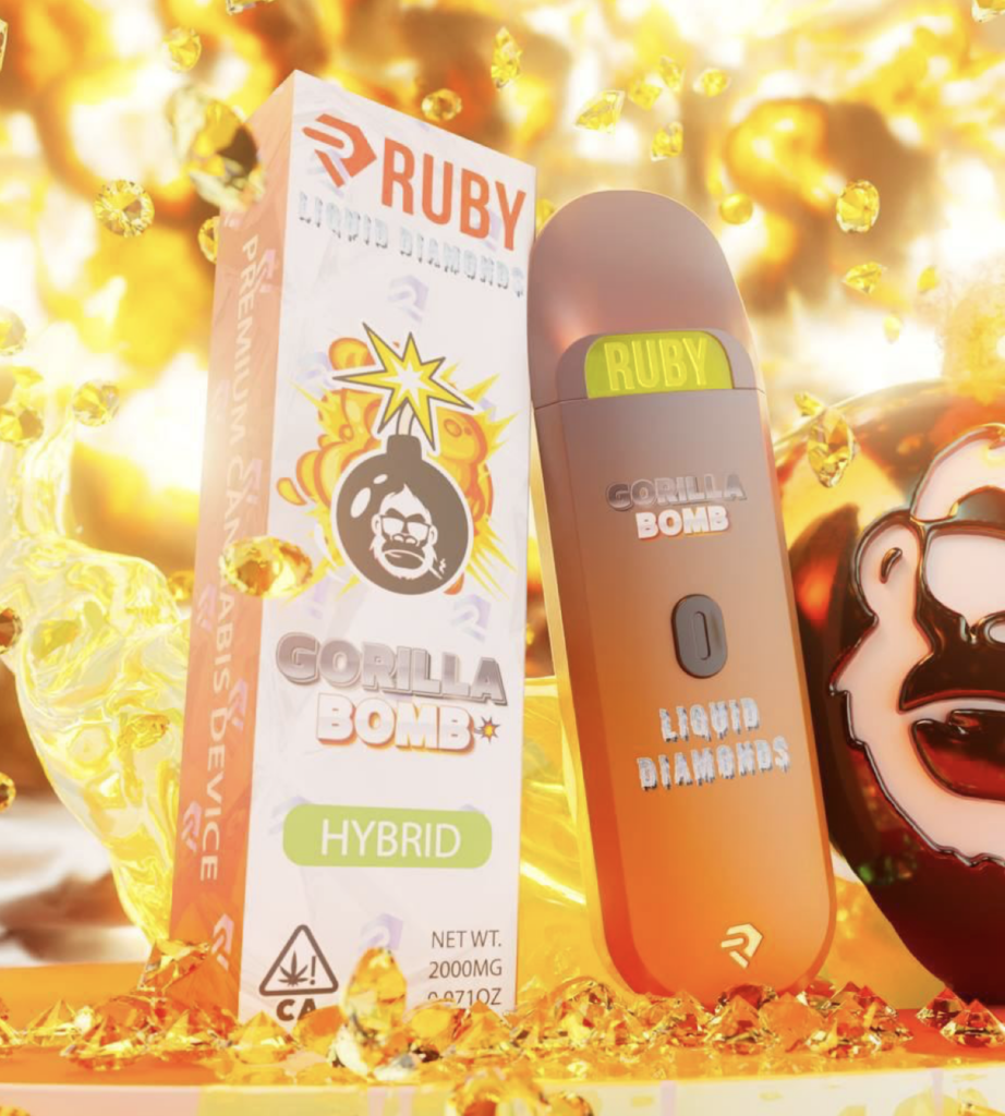 Ruby Disposable Gorilla Bomb - Disposable Brand